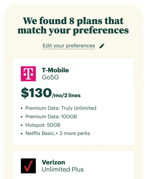 Best Cell Phone Plans | Compare Wireless Plans | Navi