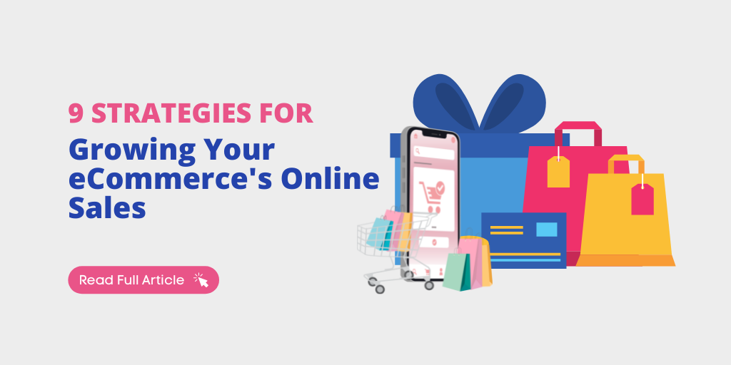 9 Proven Strategies to Boost Your eCommerce Sales Online