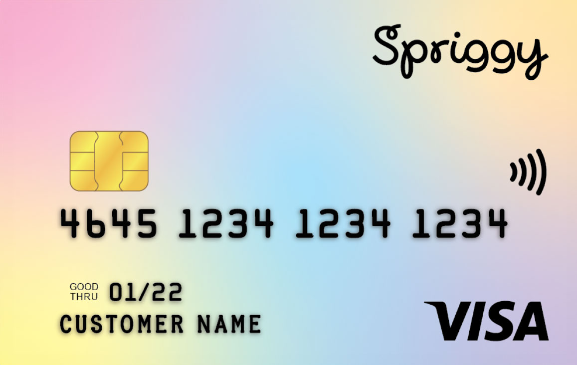 The Spriggy card