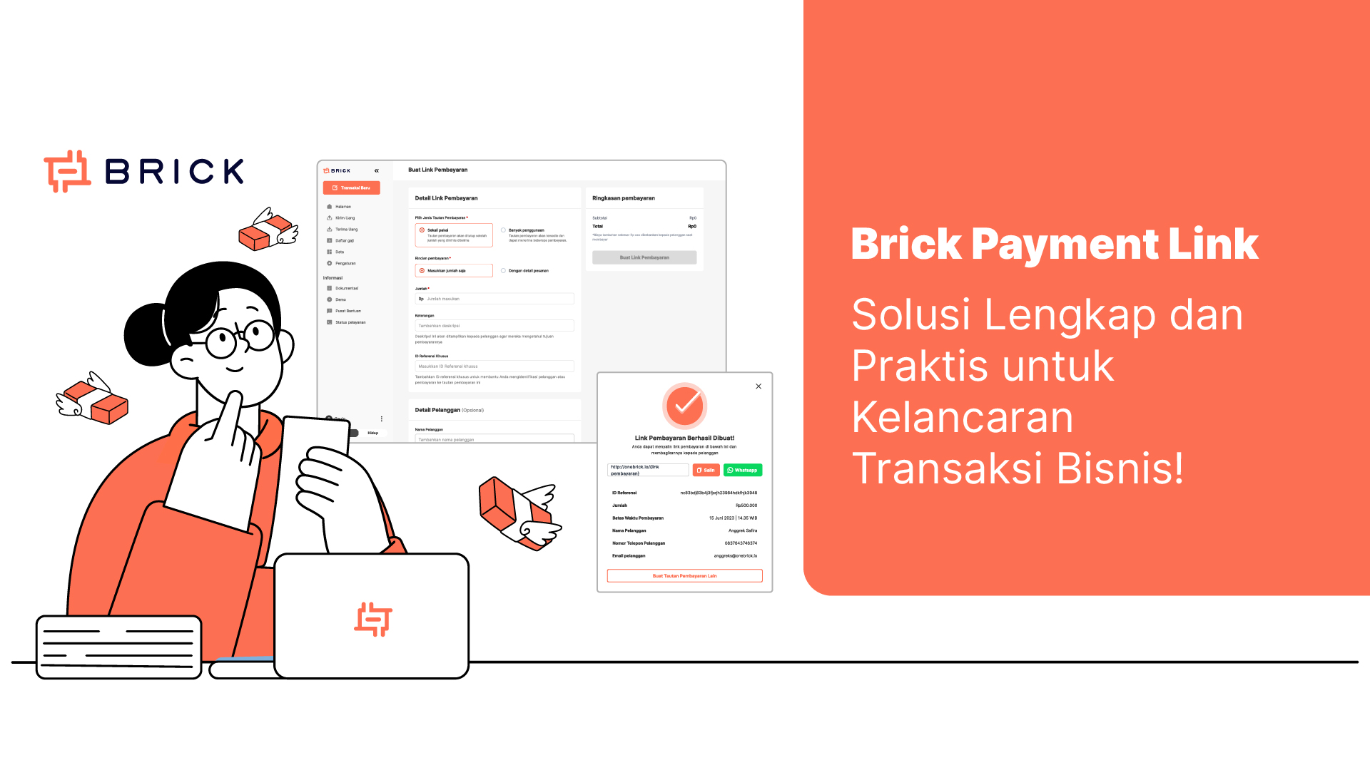Brick - Fitur Baru: Brick Payment Link