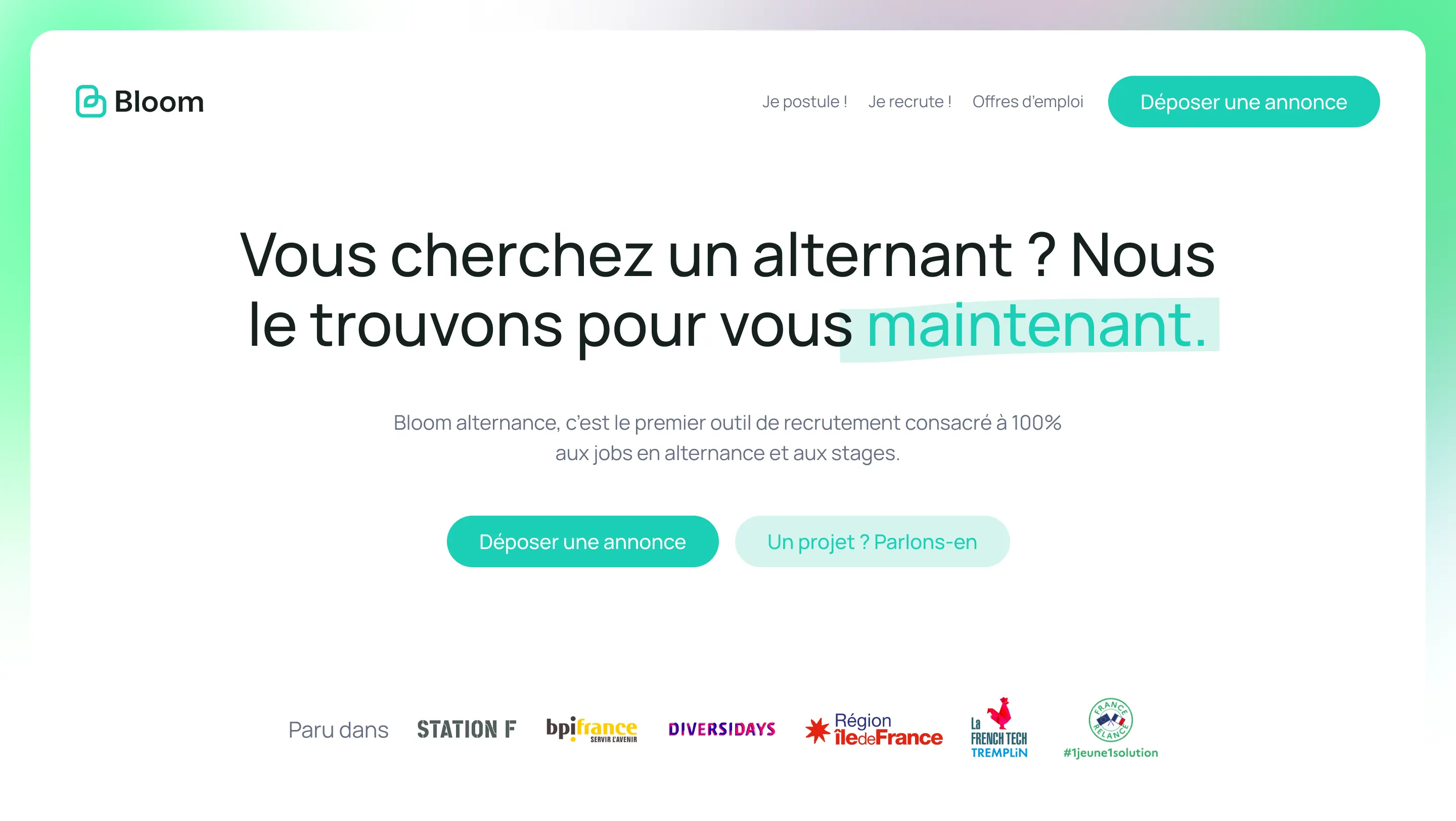 Intégration Figma vers Webflow pour une startup | Bloom