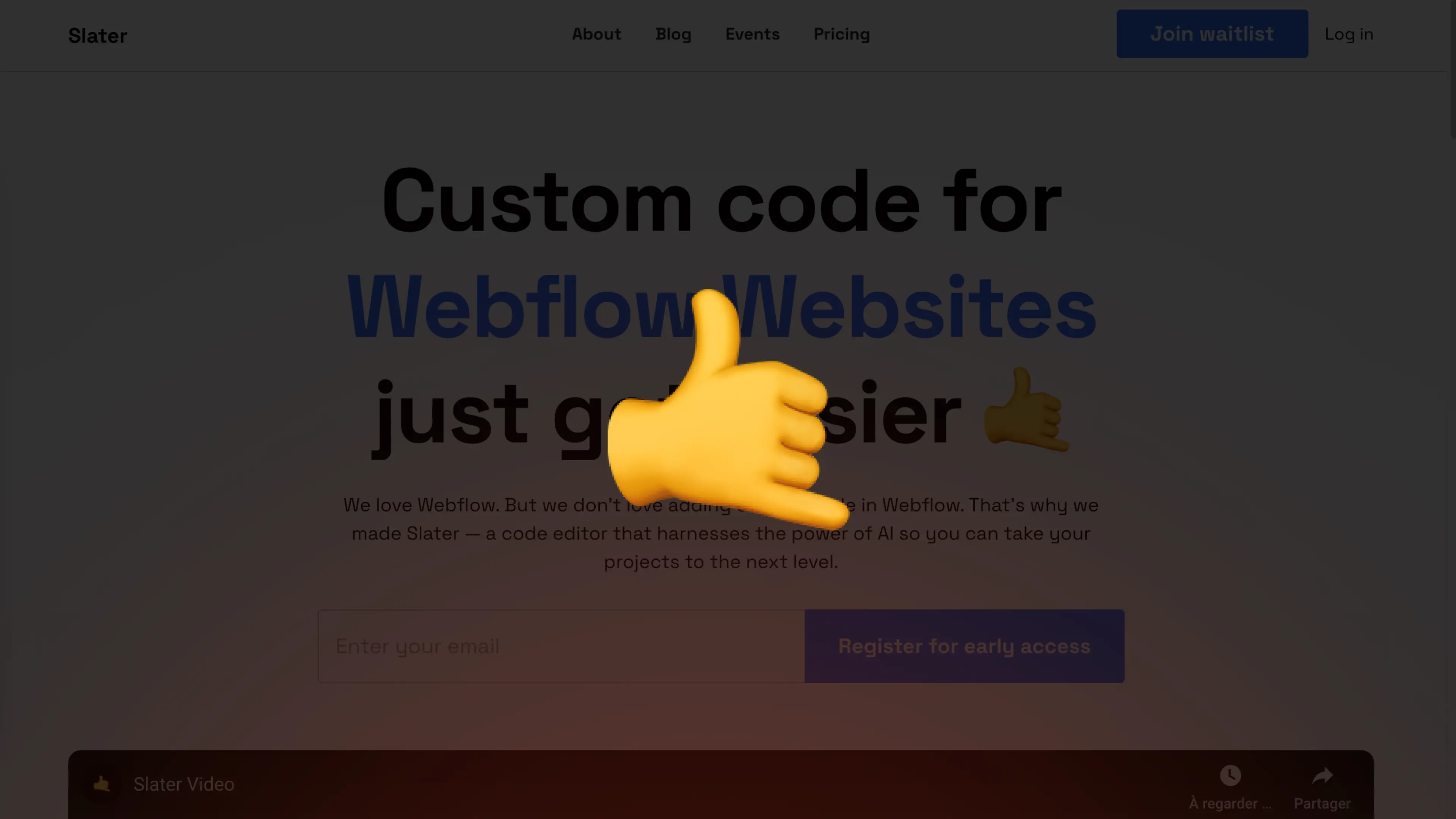 Slater & Webflow : La Révolution du Développement Web no-cod