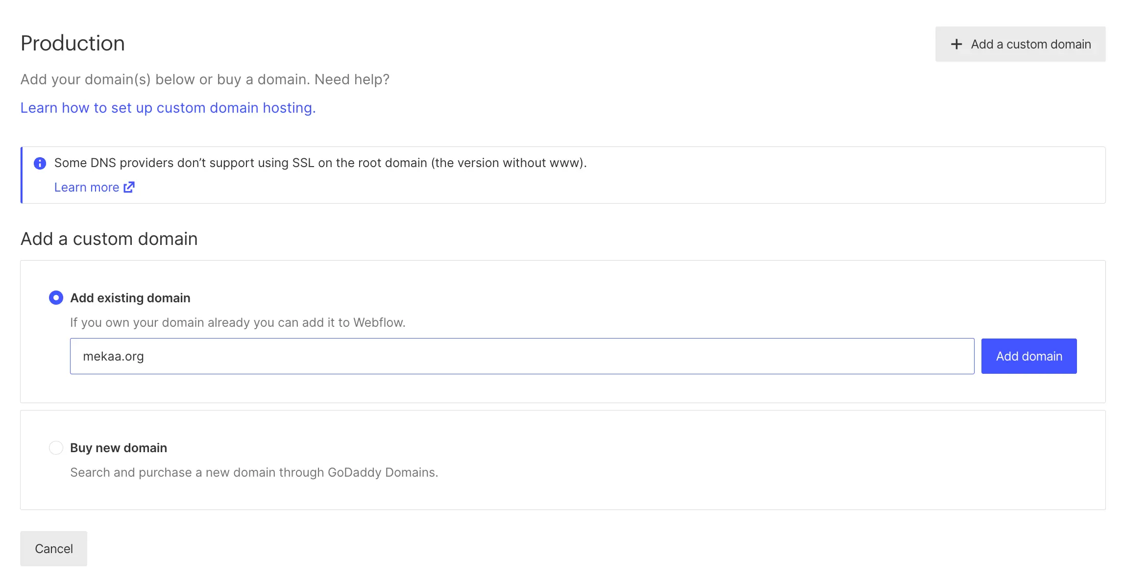 Comment connecter un nom de domaine à Webflow