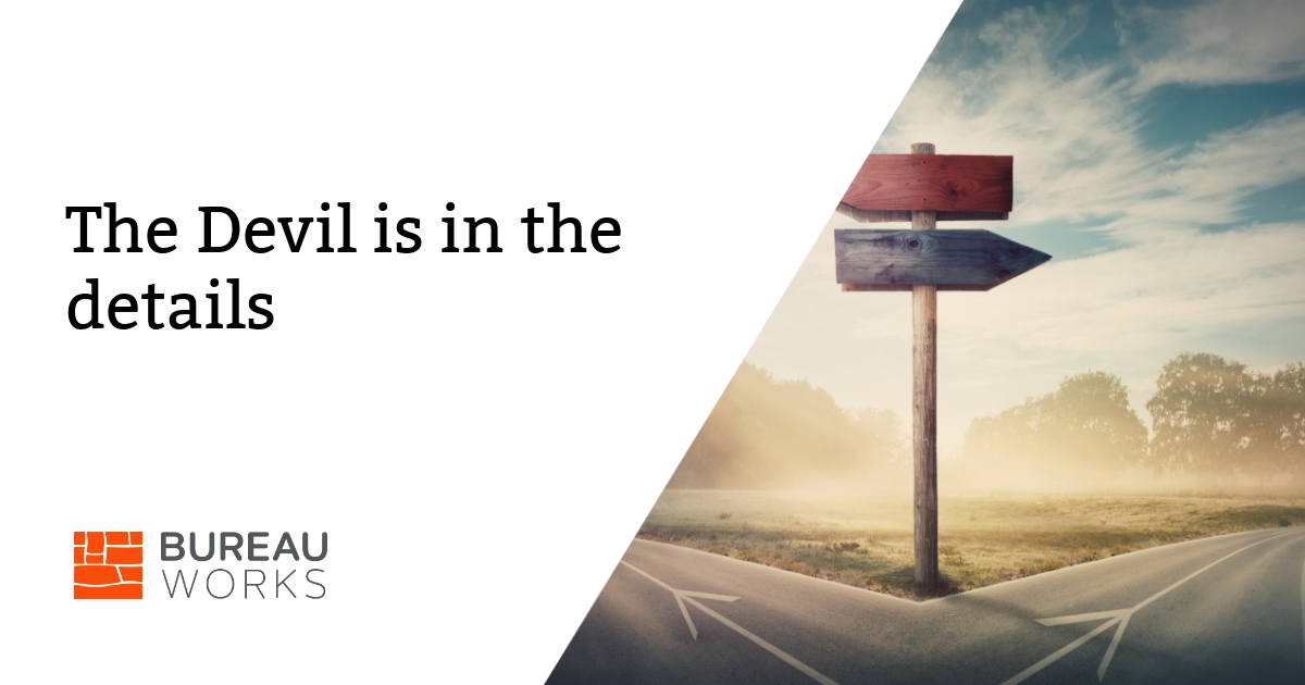 The Devil is in the details