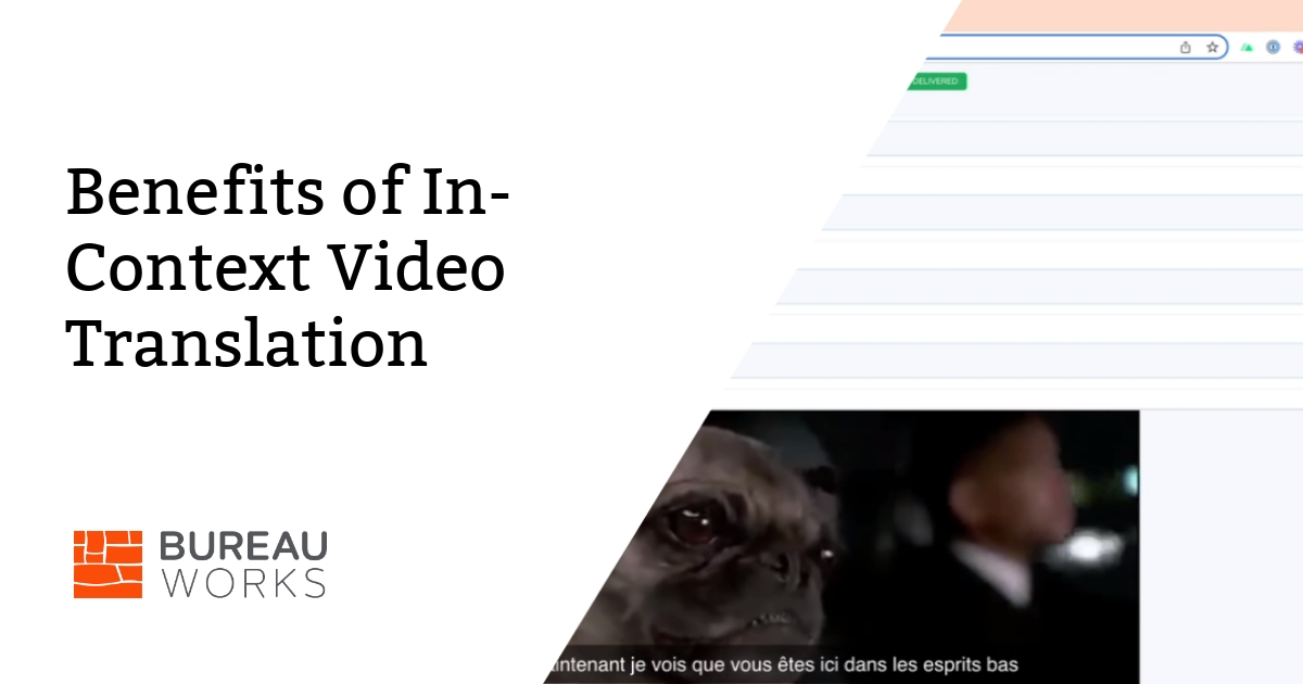 Benefits of In-Context Video Translation