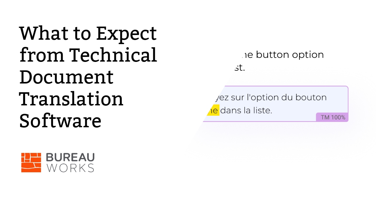 What to Expect from Technical Document Translation Software