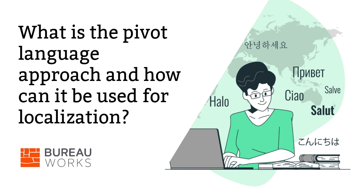 Pivot language approach and how can it be used for localization.