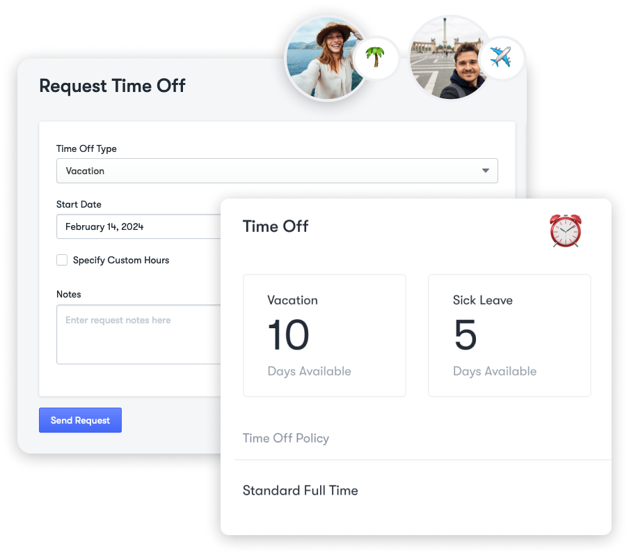 Paid Time Off Tracking | Time Off Manager | Collage HR
