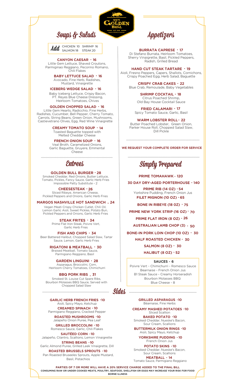 The Golden Bull Santa Monica