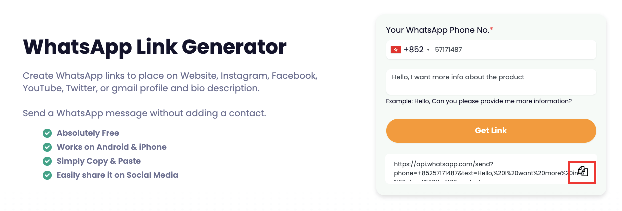 【WhatsApp Link教學】如何WhatsApp不加聯絡人直接發送訊息？｜ChatMonster