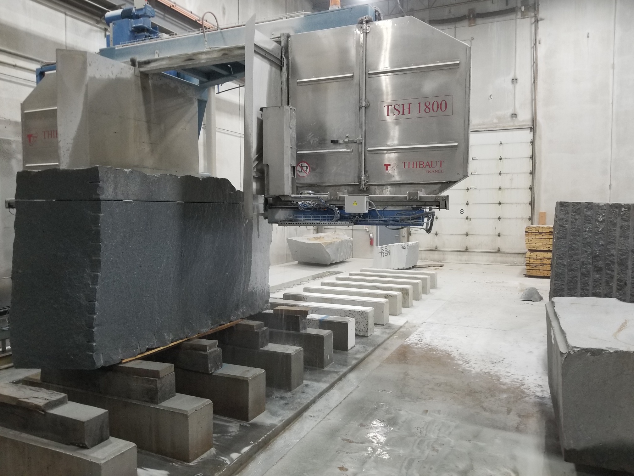 New Saw Bed Added to Expand Capacity - Rex Granite Company - Granite ...