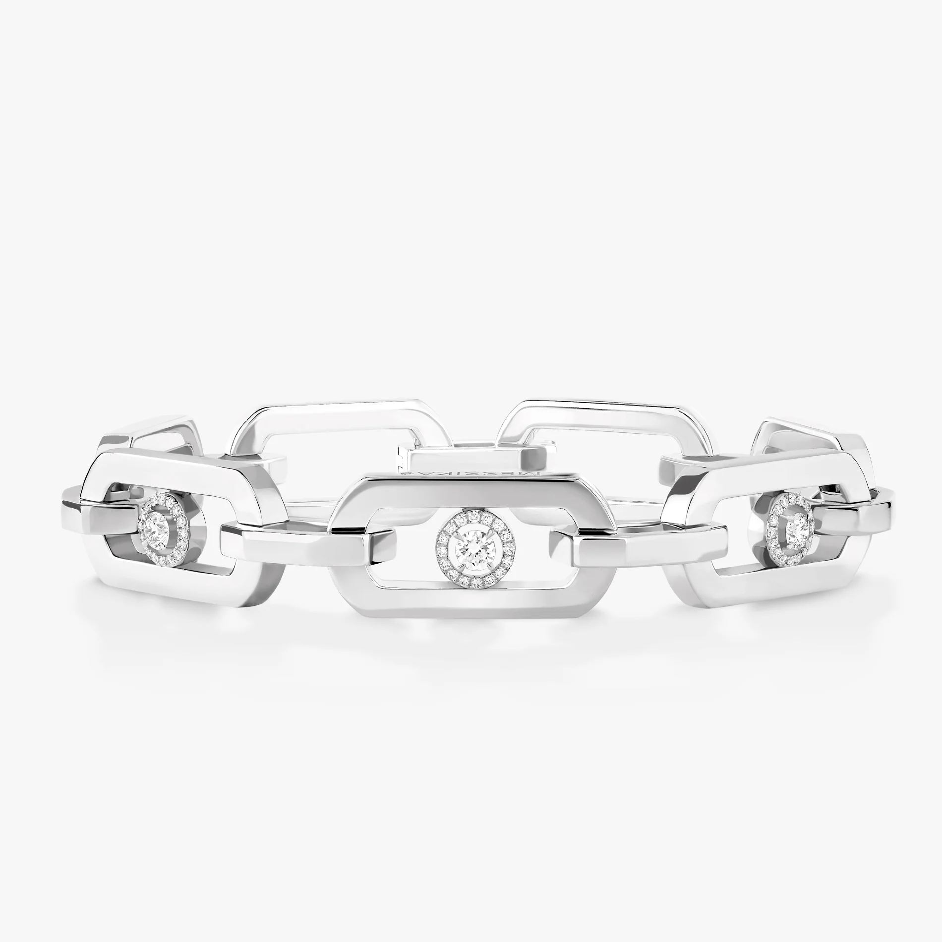 Messika Collection - So Move bracelet with diamonds - 13133-wg | Petite ...
