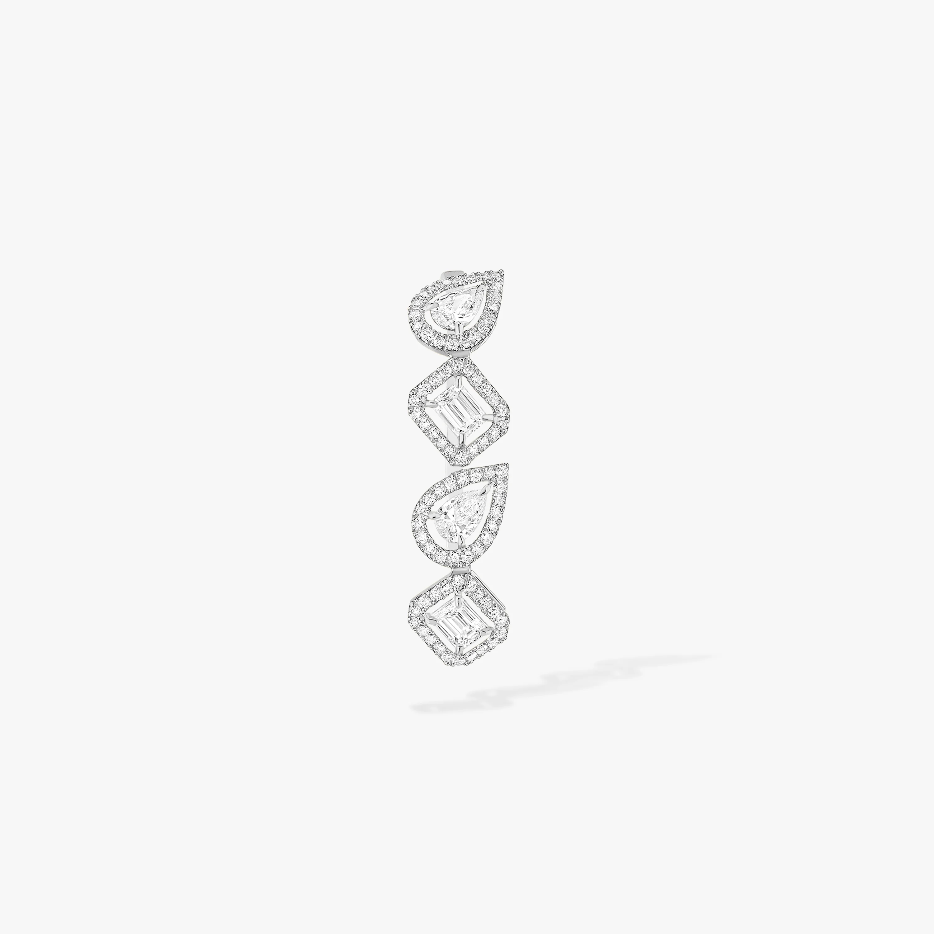 Messika My Twin Collection - My Twin mono clip earlobe 4x0,10ct - 10122 ...