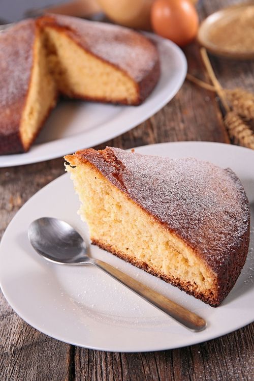 Gâteau au dessert au soja nature