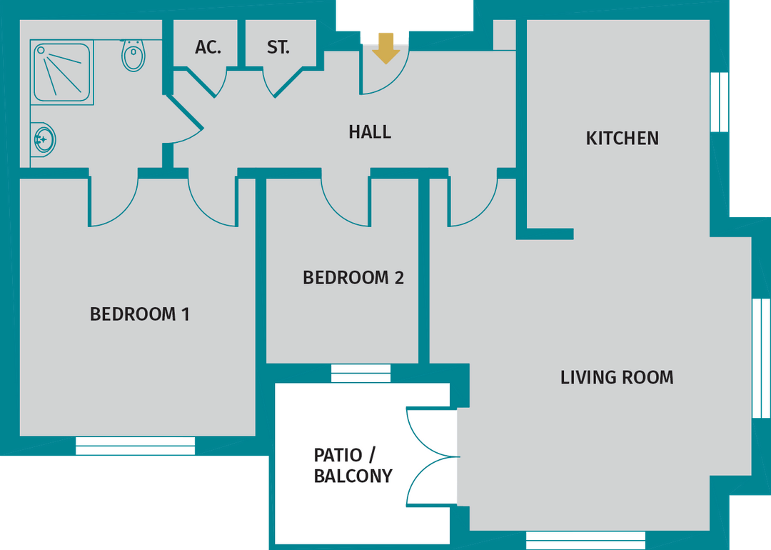 Apartments - Mill View - Independent Living