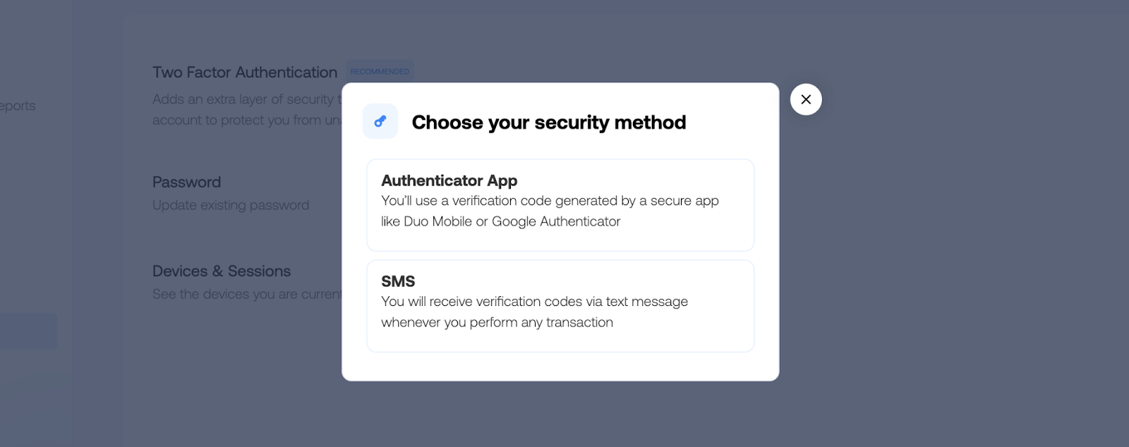 How to Set Up Two-Factor Authentication on Your Grey App