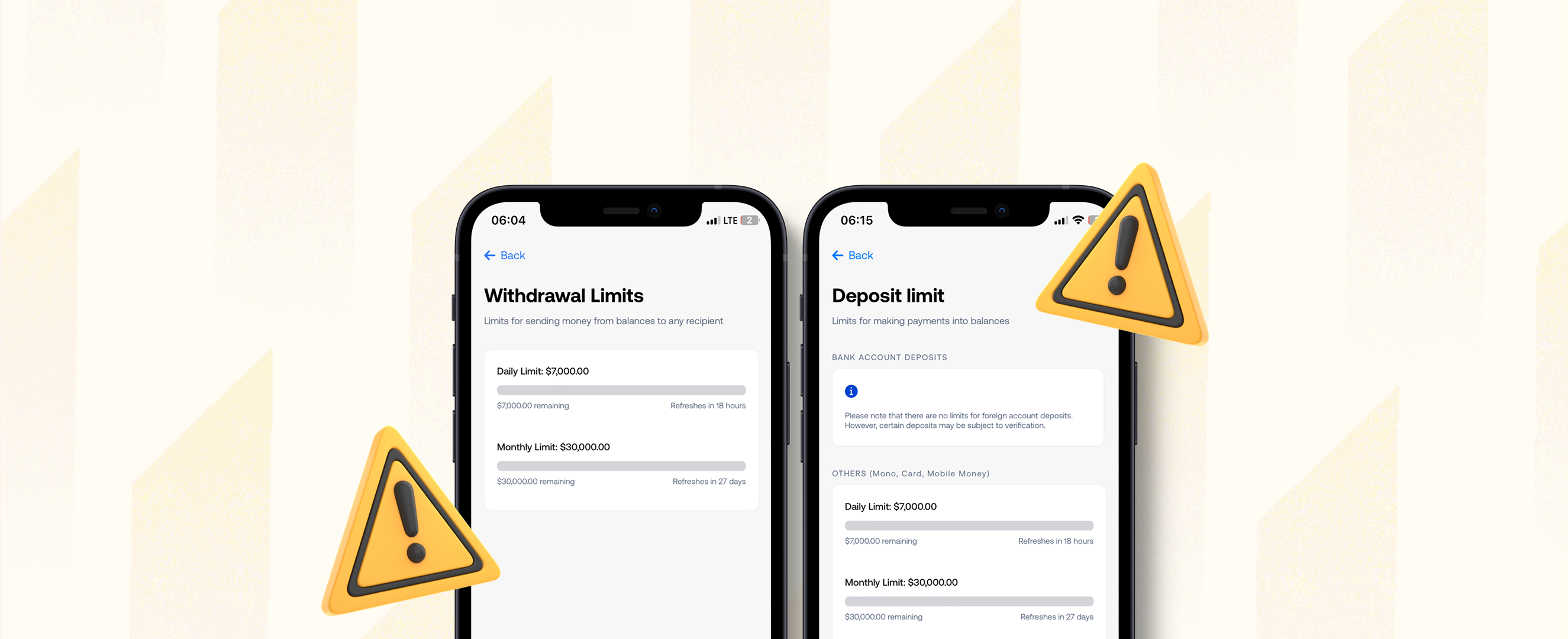 How to view your transaction limits on your Grey account