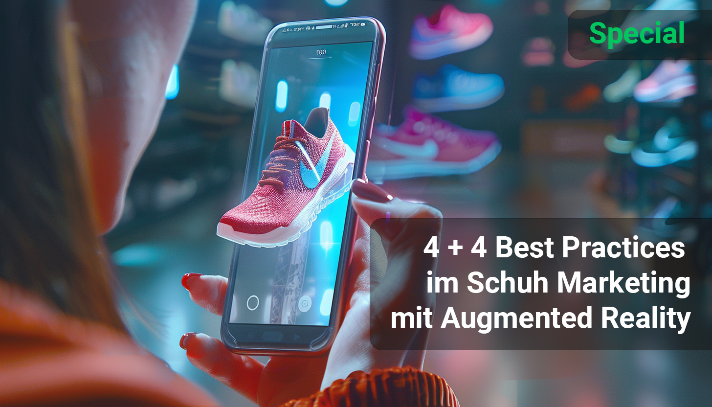4 + 4 best practices for marketing shoes with augmented reality