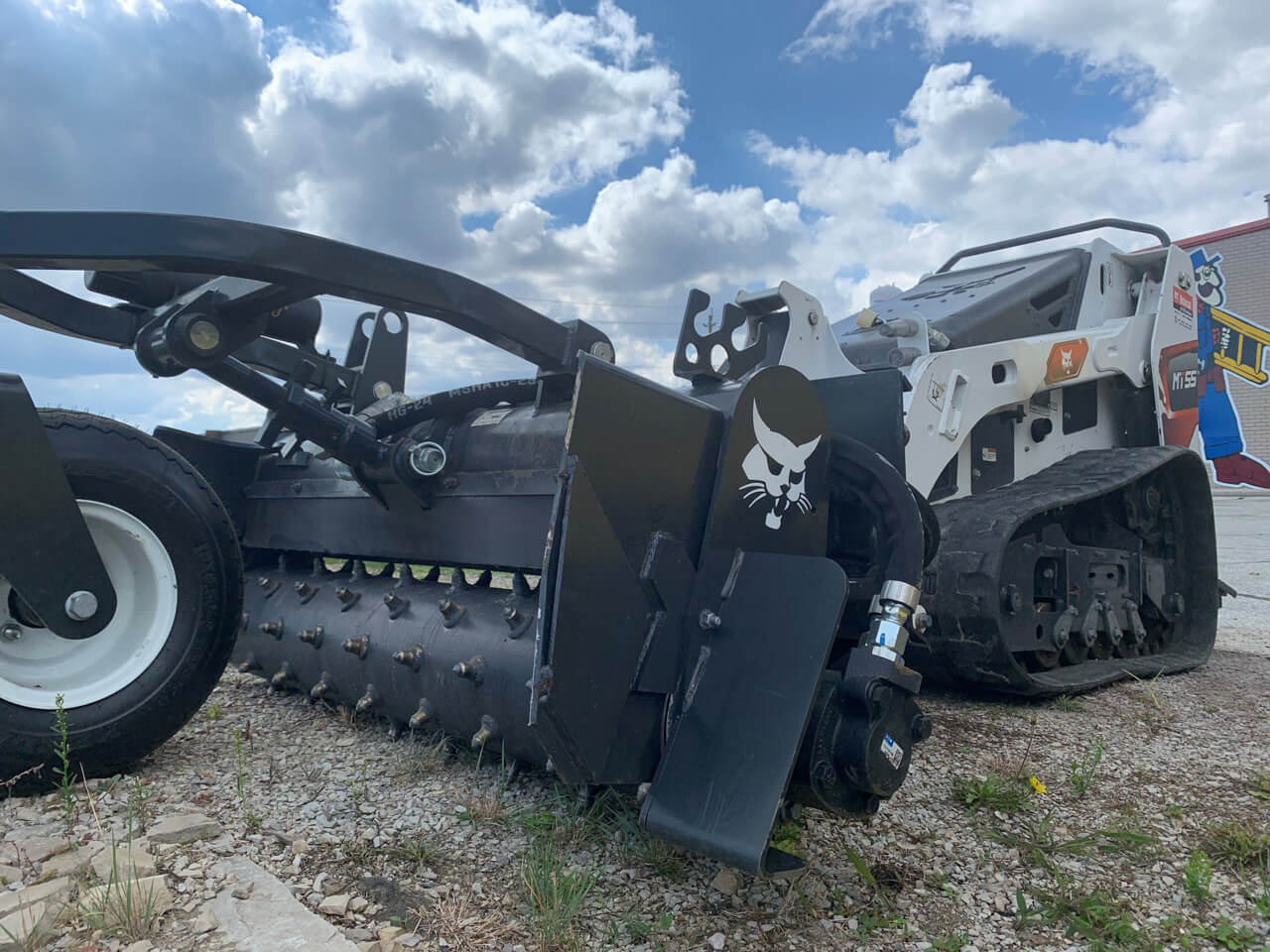 Skidsteer Attachment - Soil Conditioner (for MT55) | Riverside Rentals ...