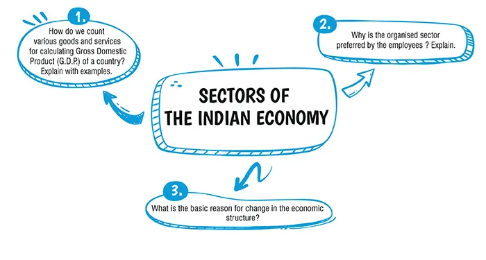 Sectors Of The Indian Economy Important Questions for CBSE Class 10 ...