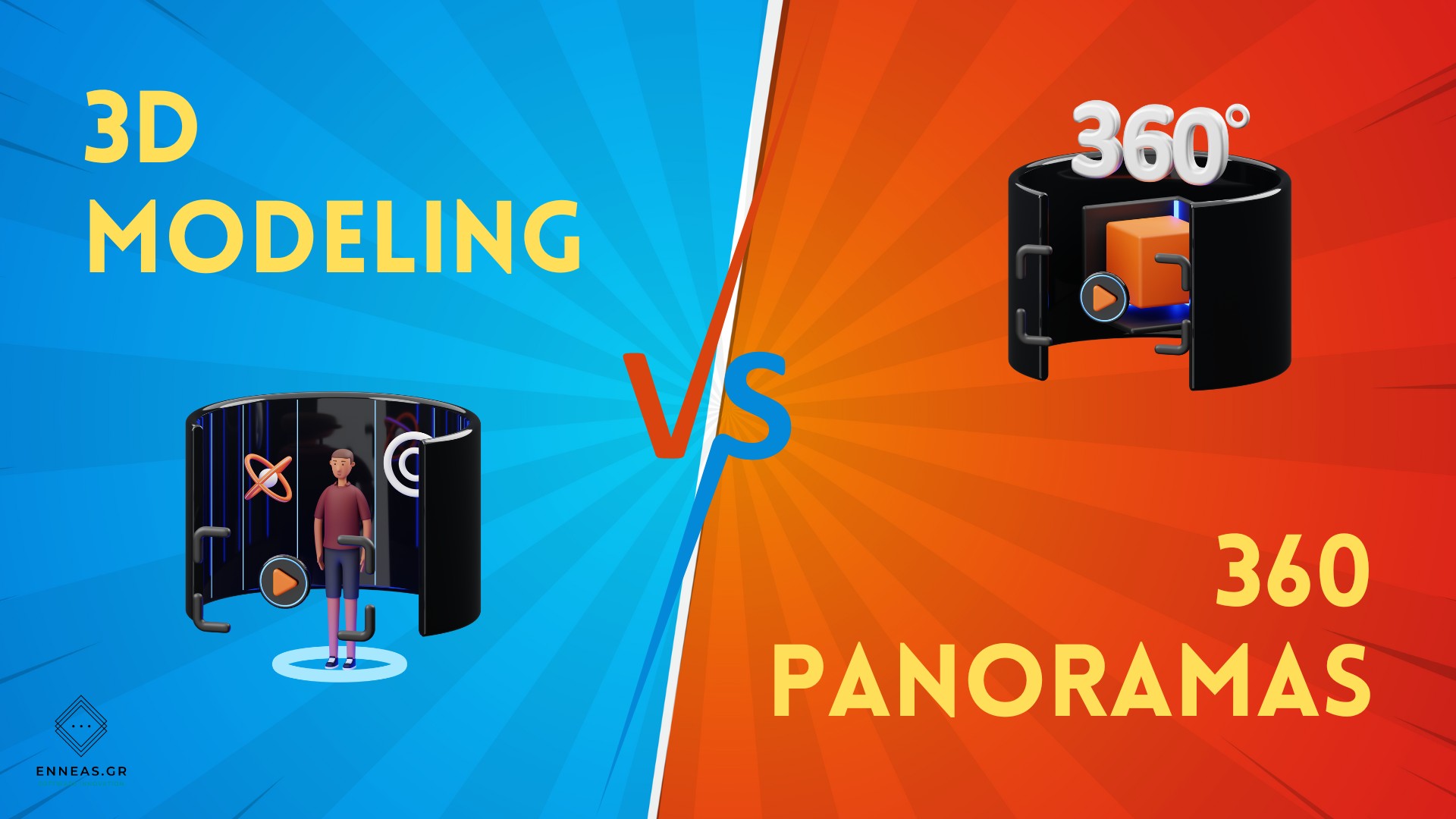 3D Modeling vs 360 Panoramas