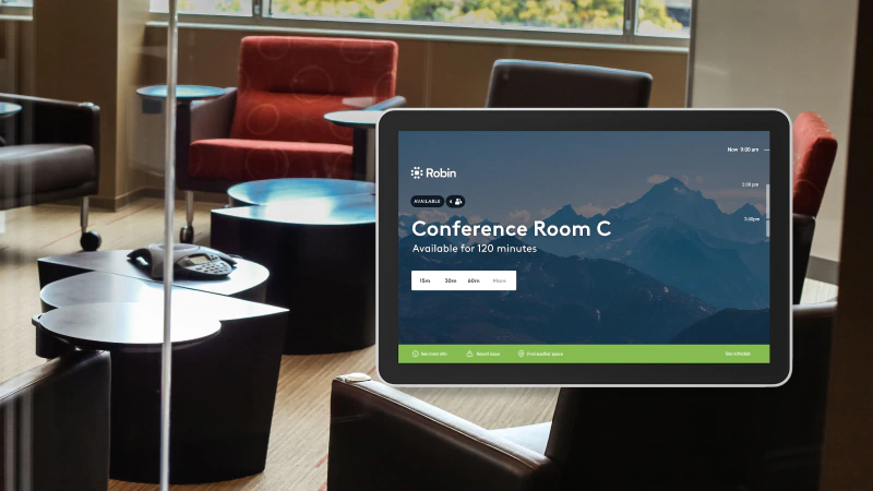 6 Advantages of Conference Room Schedule Displays | Robin