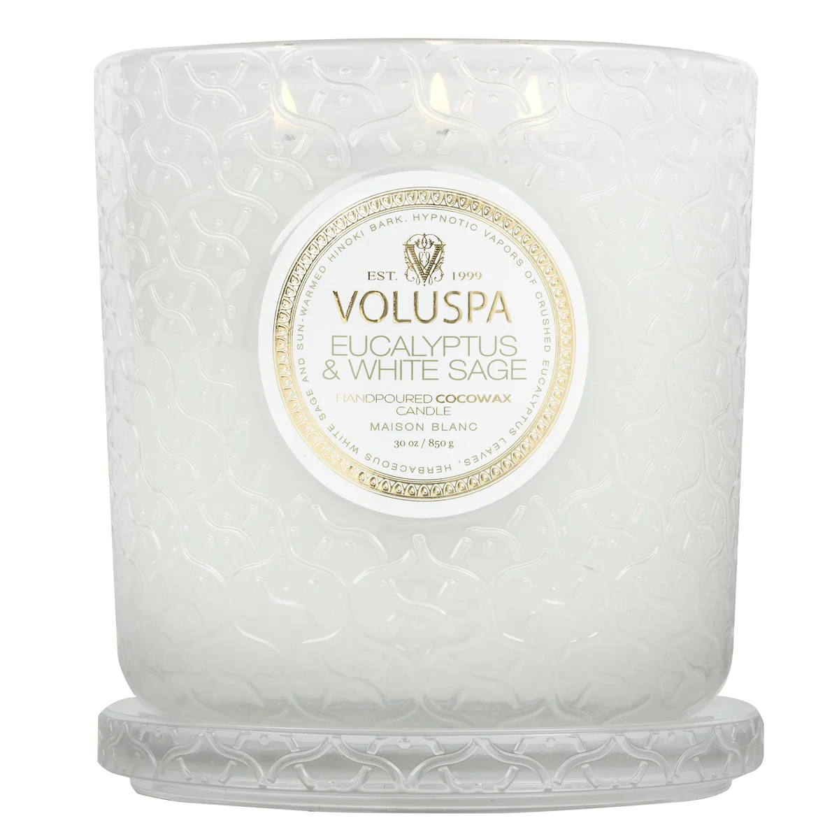 Voluspa Eucalyptus & White Sage Hand Soap at Renata's Organic Skincare