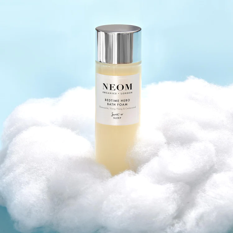 Neom Bedtime Hero Bath Foam at Renata's Organic Skincare