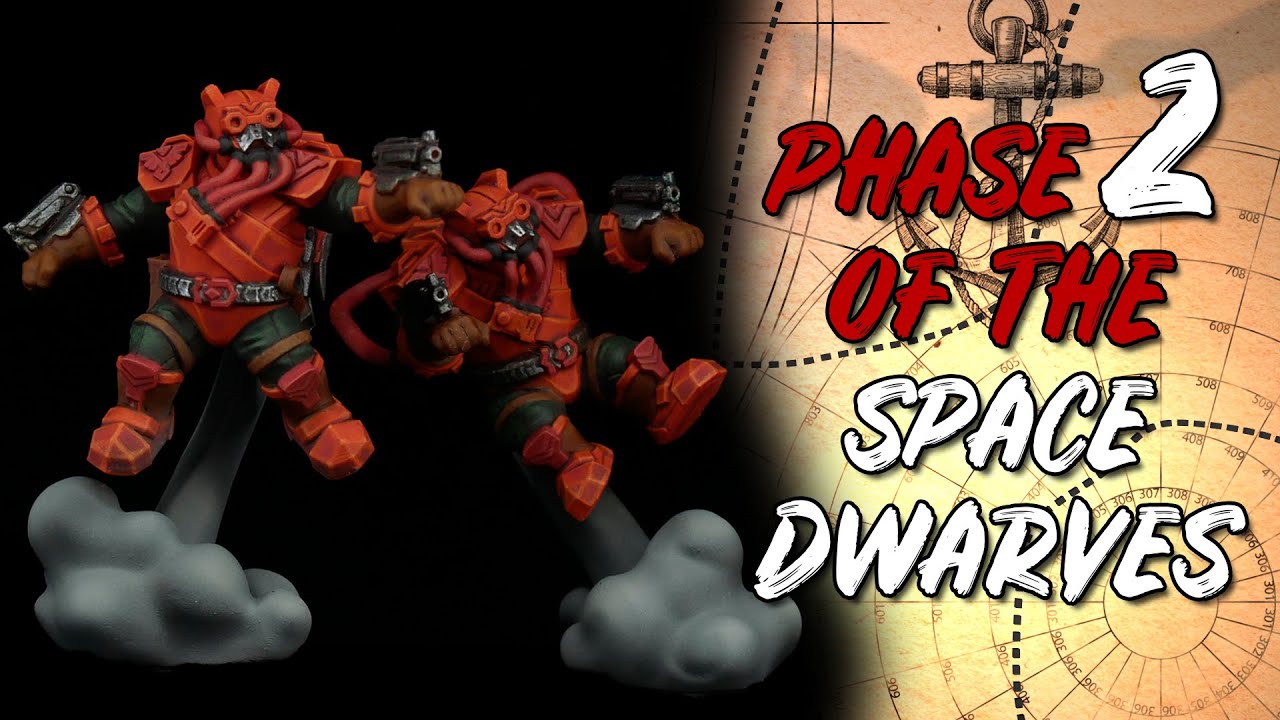 OPR News | Painting a played with army || Phase 2 of the Space Dwarfs ...