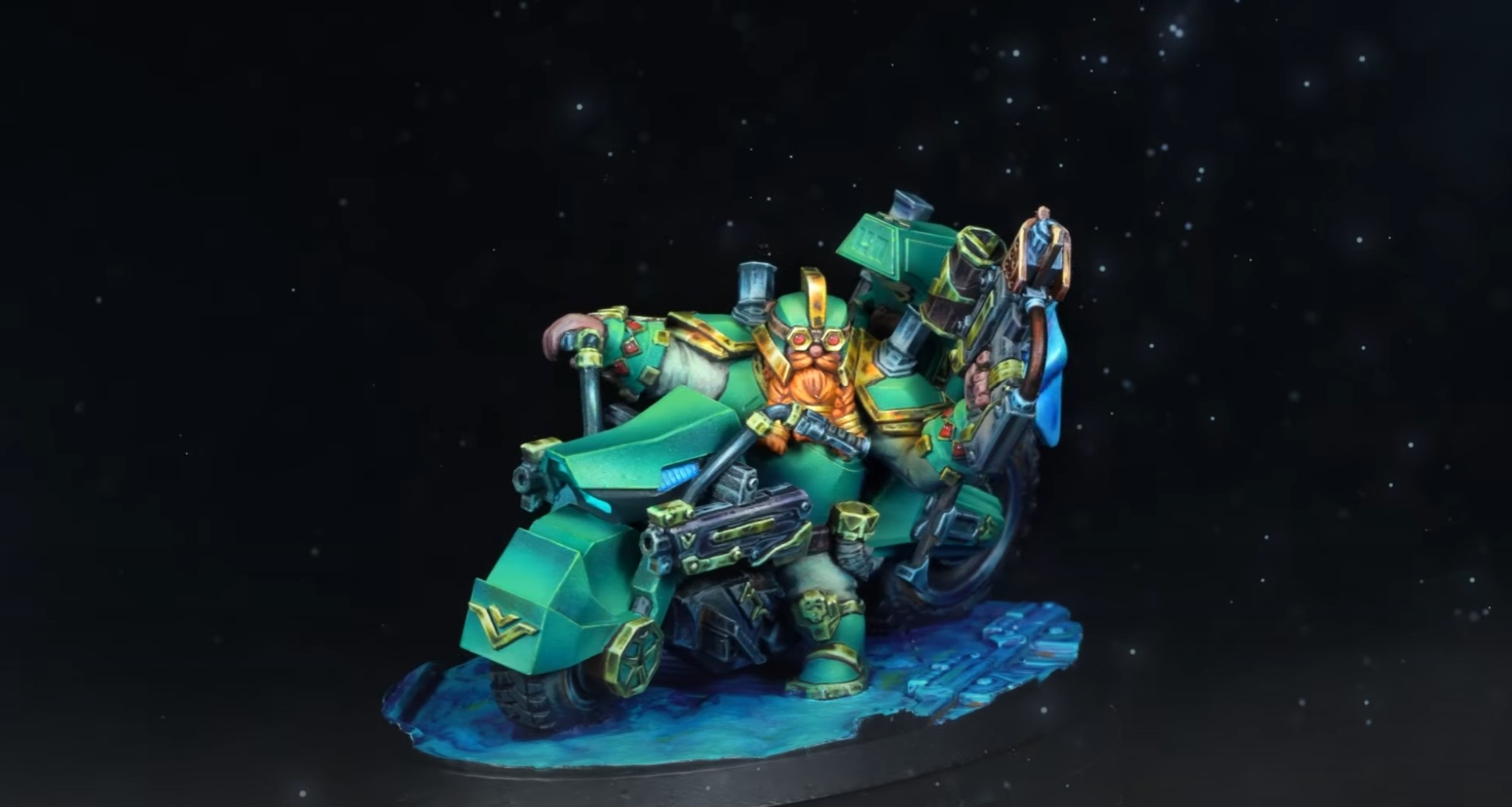 OPR News | Dwarf Guilds Biker Champion - Model Showcase: Feb 21, 2024