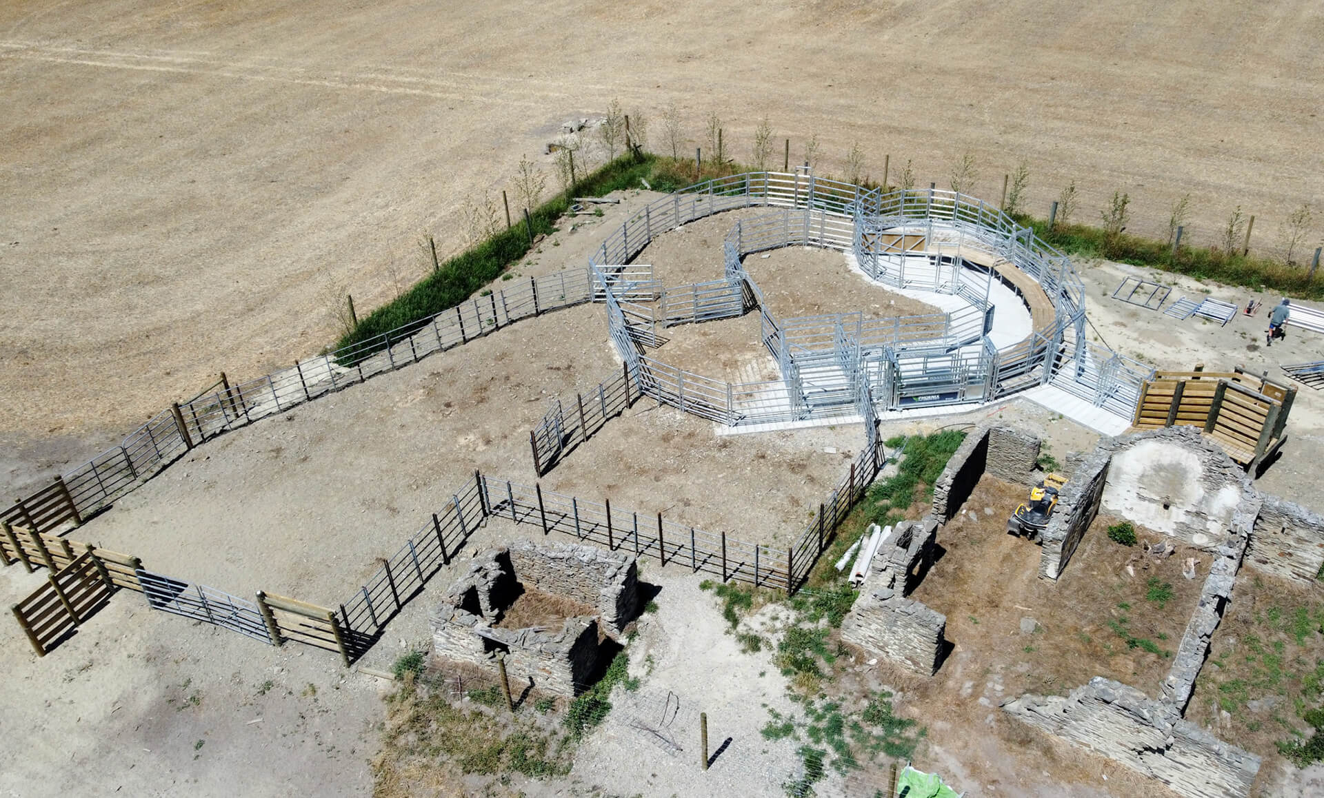 Custom Commercial 120 Head Yard for James Russell