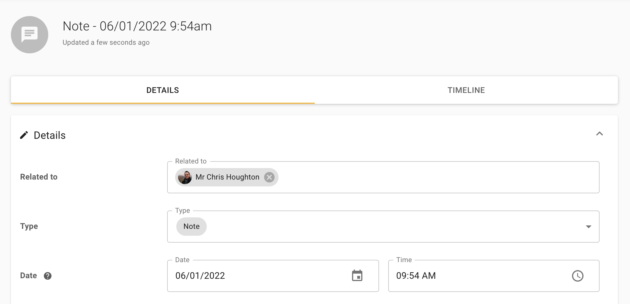 Introducing: The activity record type