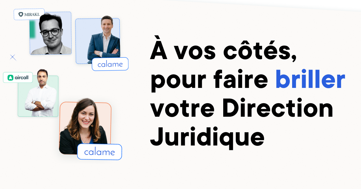 Calame - The Legal Ops Company