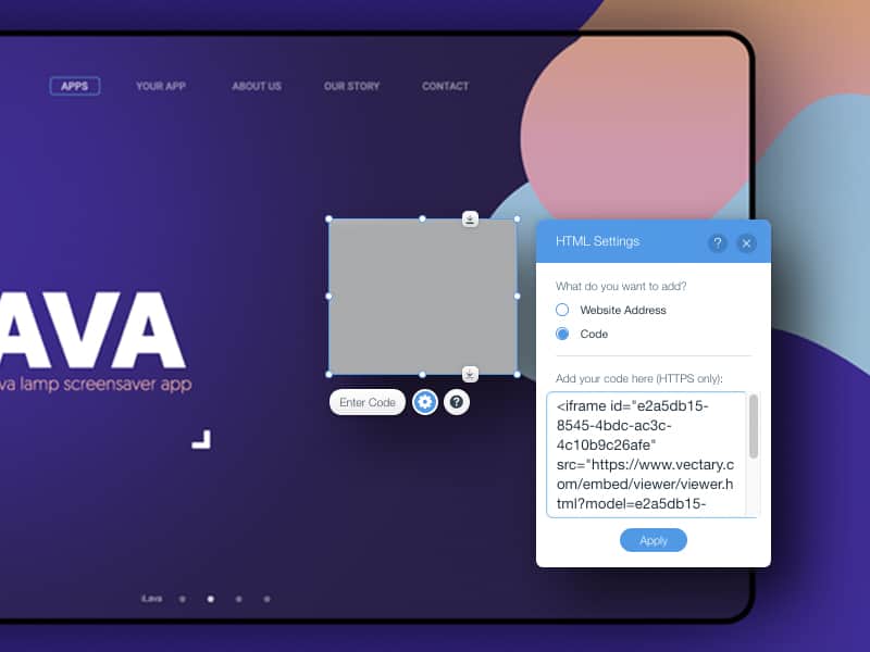 Vectary | The complete guide to 3D web embed and how to use it