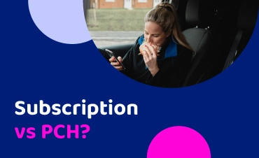 Car subscription vs PCH | Drive Fuze Blog