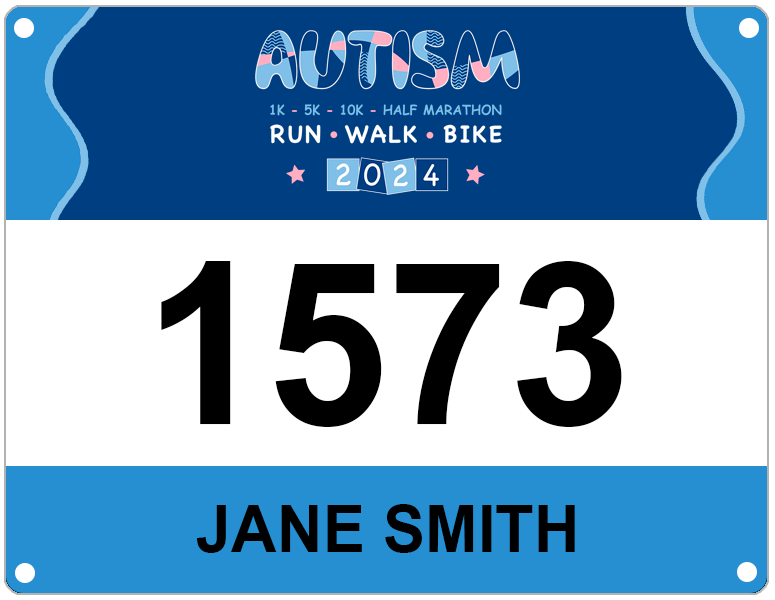 Autism Virtual Run/Walk/Bike | April 2-8, 2024