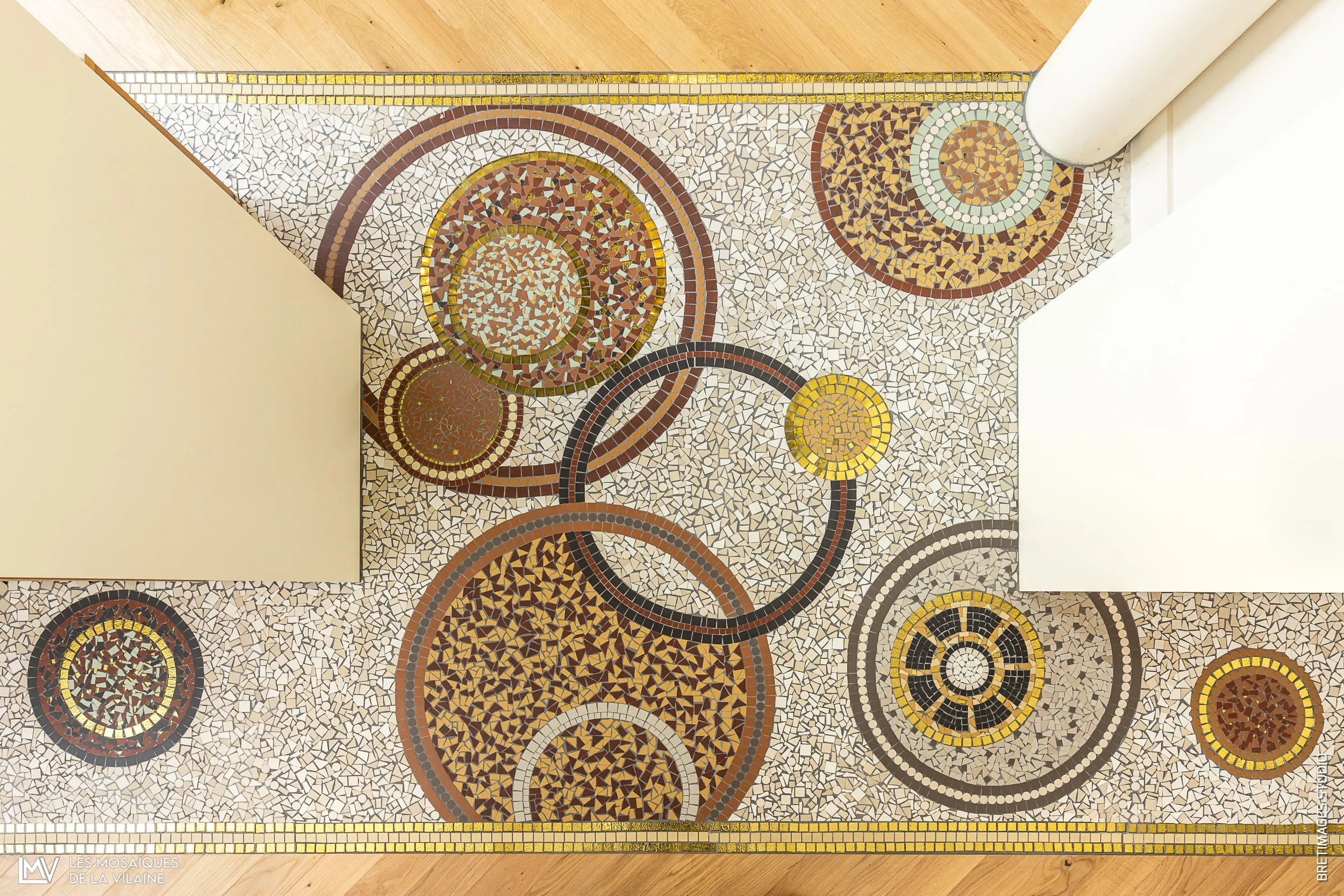 Découvrez nos mosaïques sur Rennes - Les Mosaïques de la Vilaine