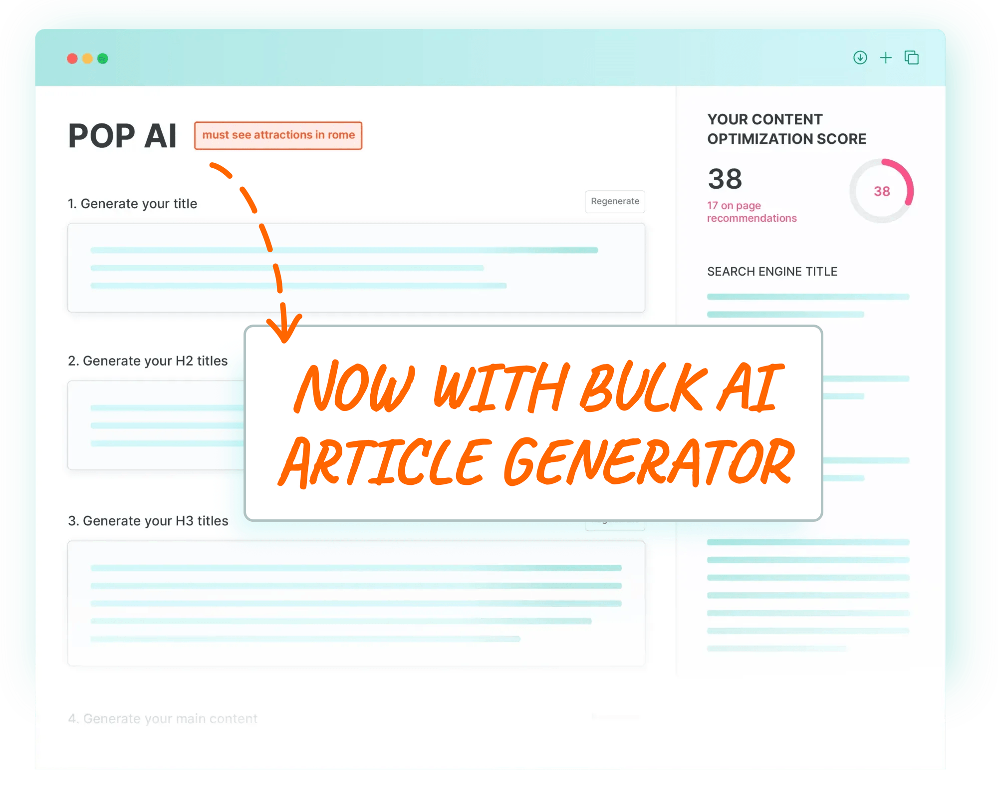 POP: On-Page SEO & Content Optimization Tool Suite