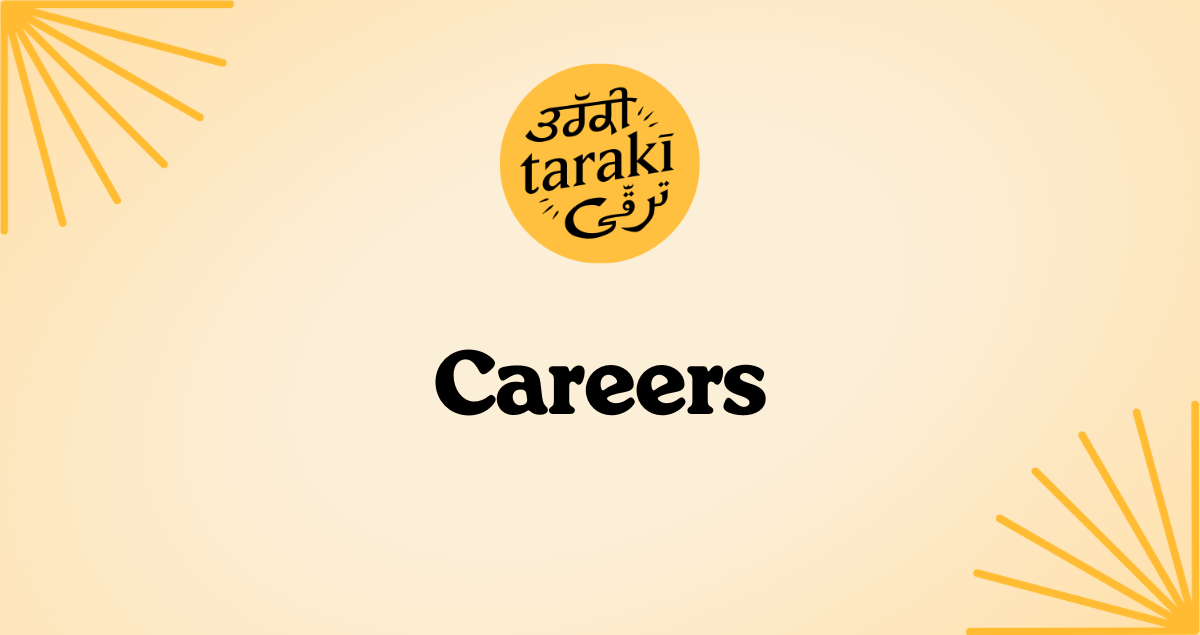 Careers - Taraki