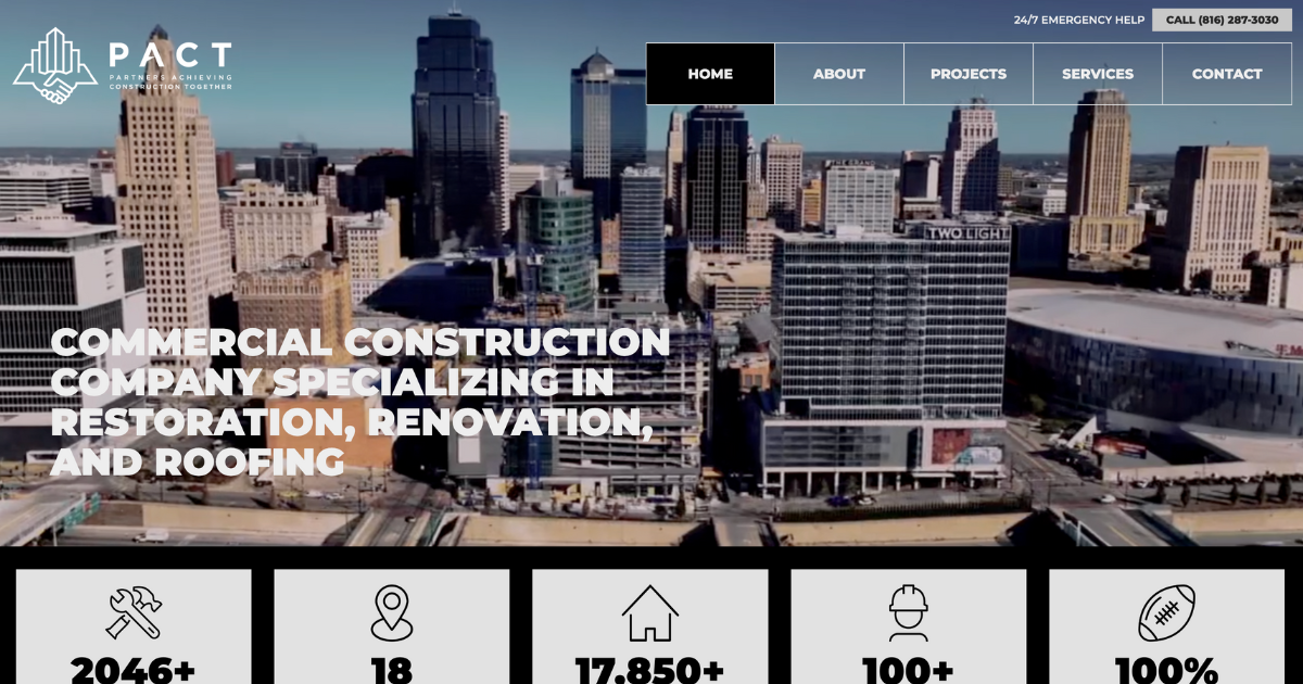Kansas City Construction Company Specializing in Roofing & Restoration