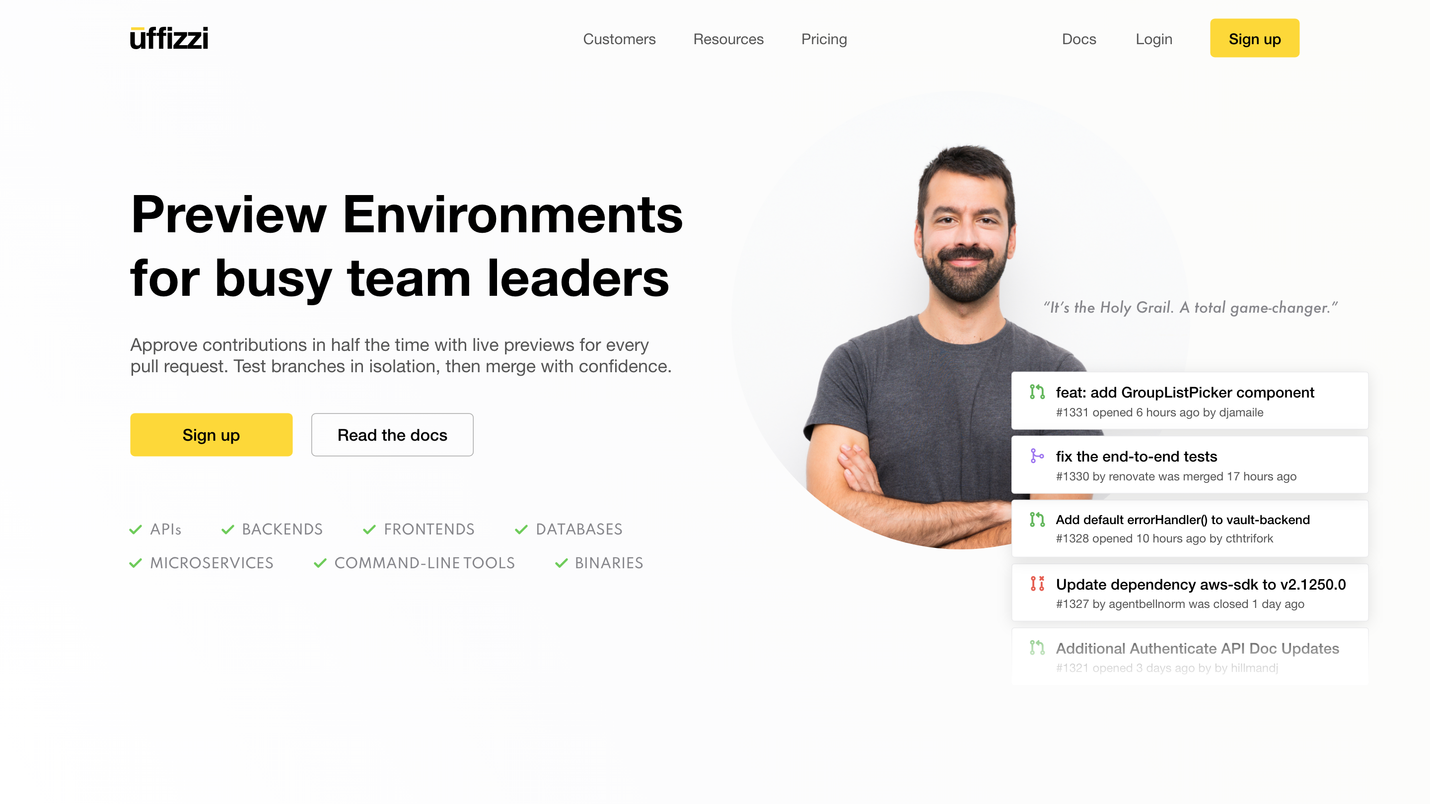 Environments as a Service | Uffizzi | About