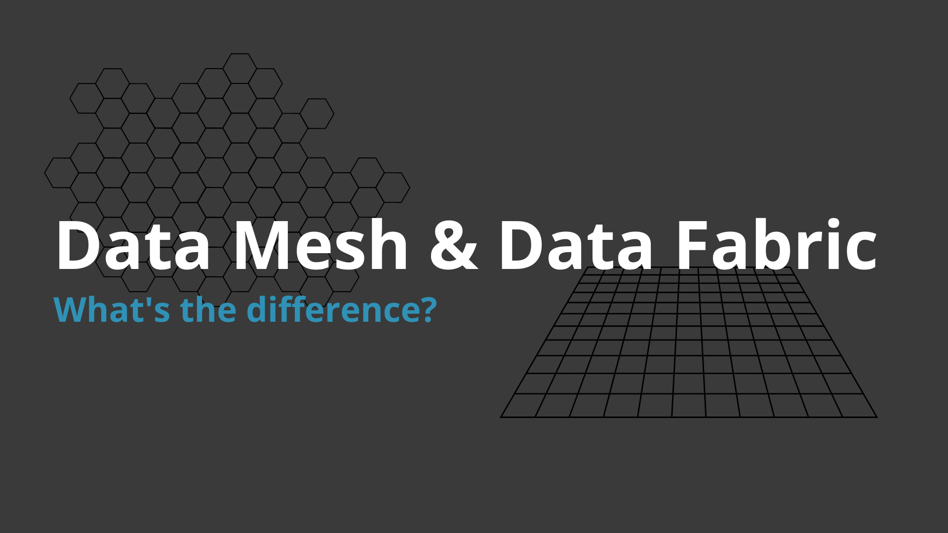 The difference between data mesh and data fabric | biGENIUS Blog