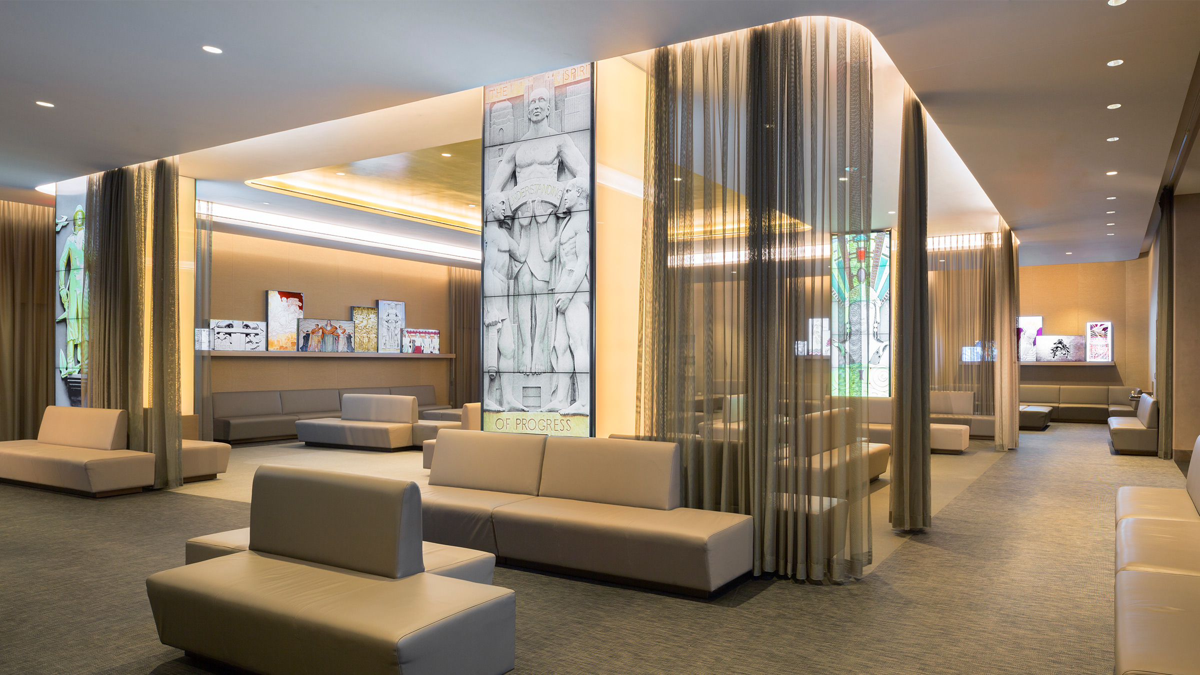 NBC Universal Lobby & Guest Experience | Gabellini Sheppard