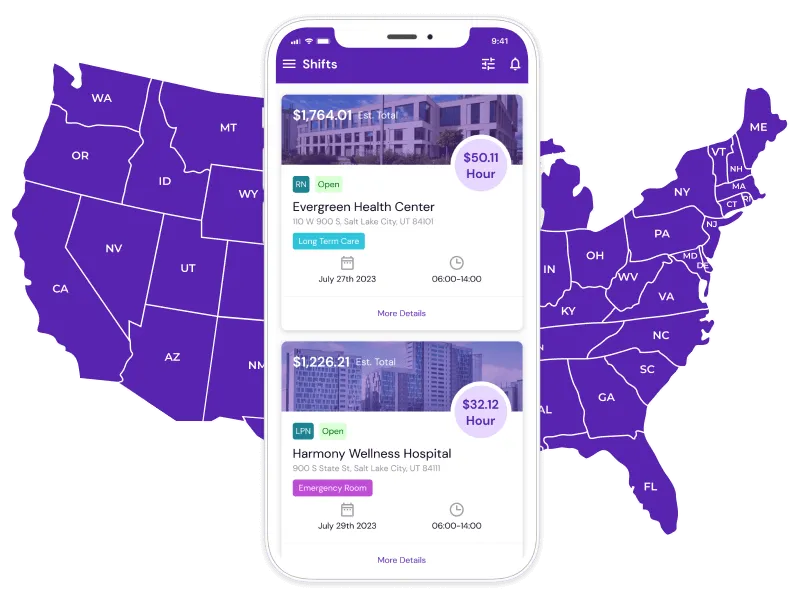 Sign Up for personel who work in Healthcare Facilities for Nursa Account