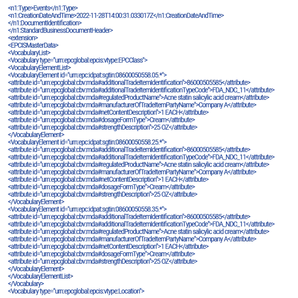 Serialization (EPCIS) - DSCSA Compliance