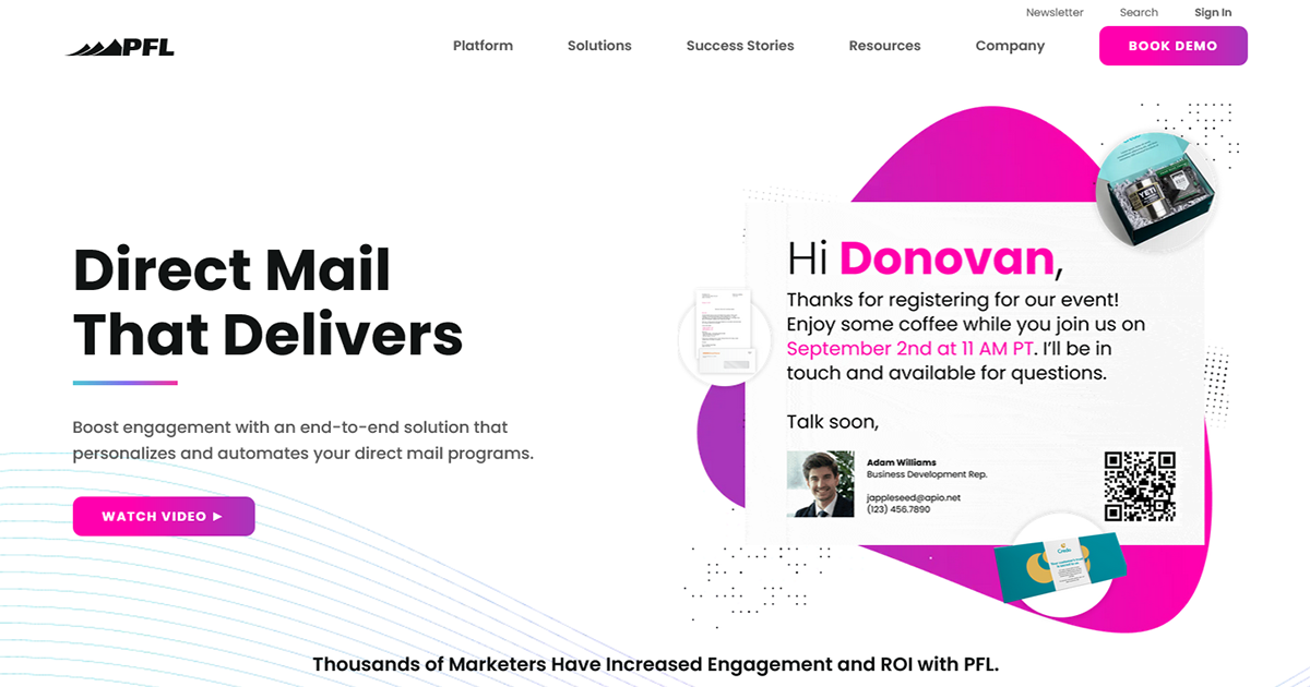 Direct Mail That Delivers | PFL