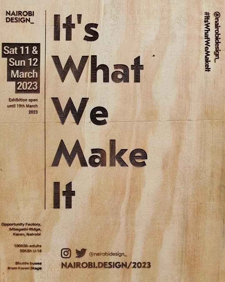 Press Release: Nairobi Design Week 2023
