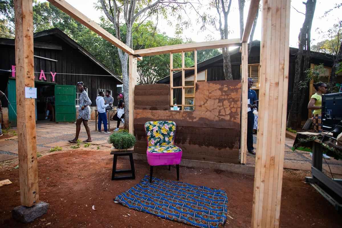 Ardhi na Mbao Architectural Installation at Nairobi Design Week 2023