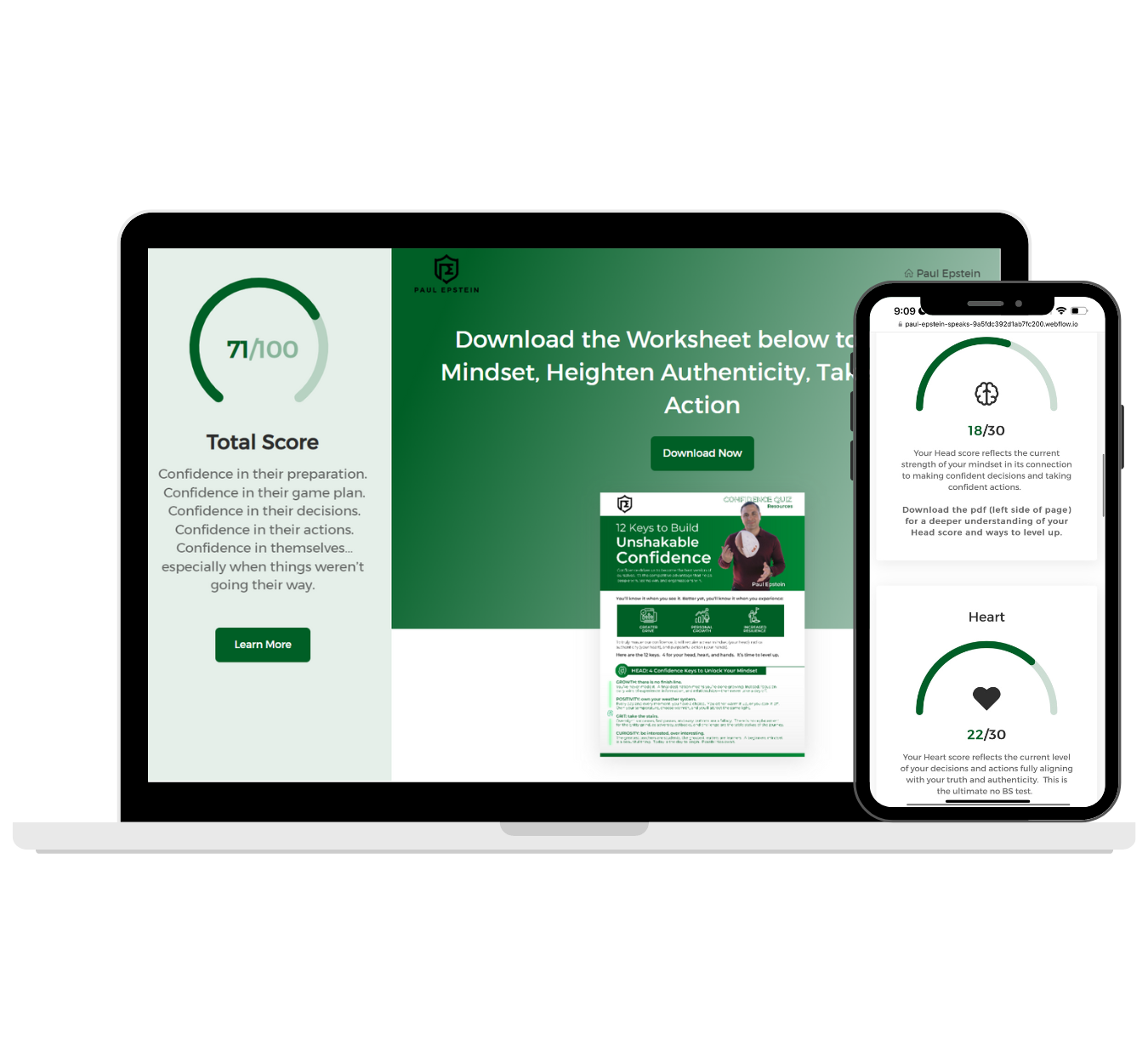 Confidence Quiz | Paul Epstein