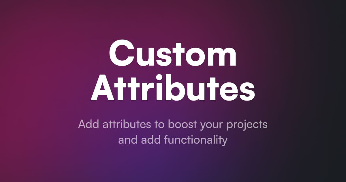 Custom Attributes